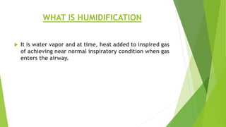 Humidifier | PPTX