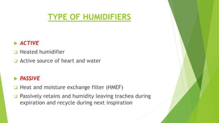 Types of humidifiers store