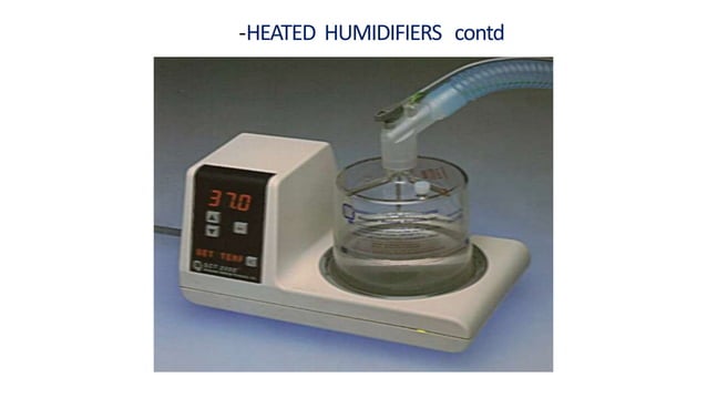 Humidifier active and passive | PPTX | Lung and Respiratory Health ...