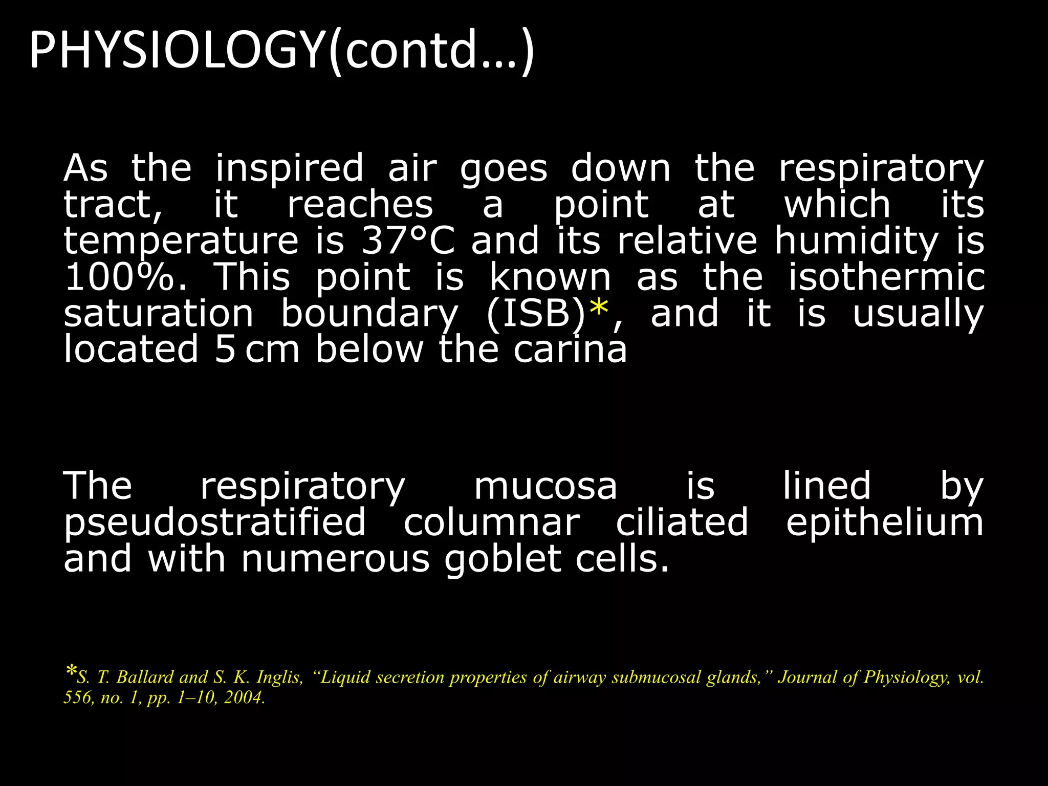 Humidifiers in anaesthesia and critical care | PPTX