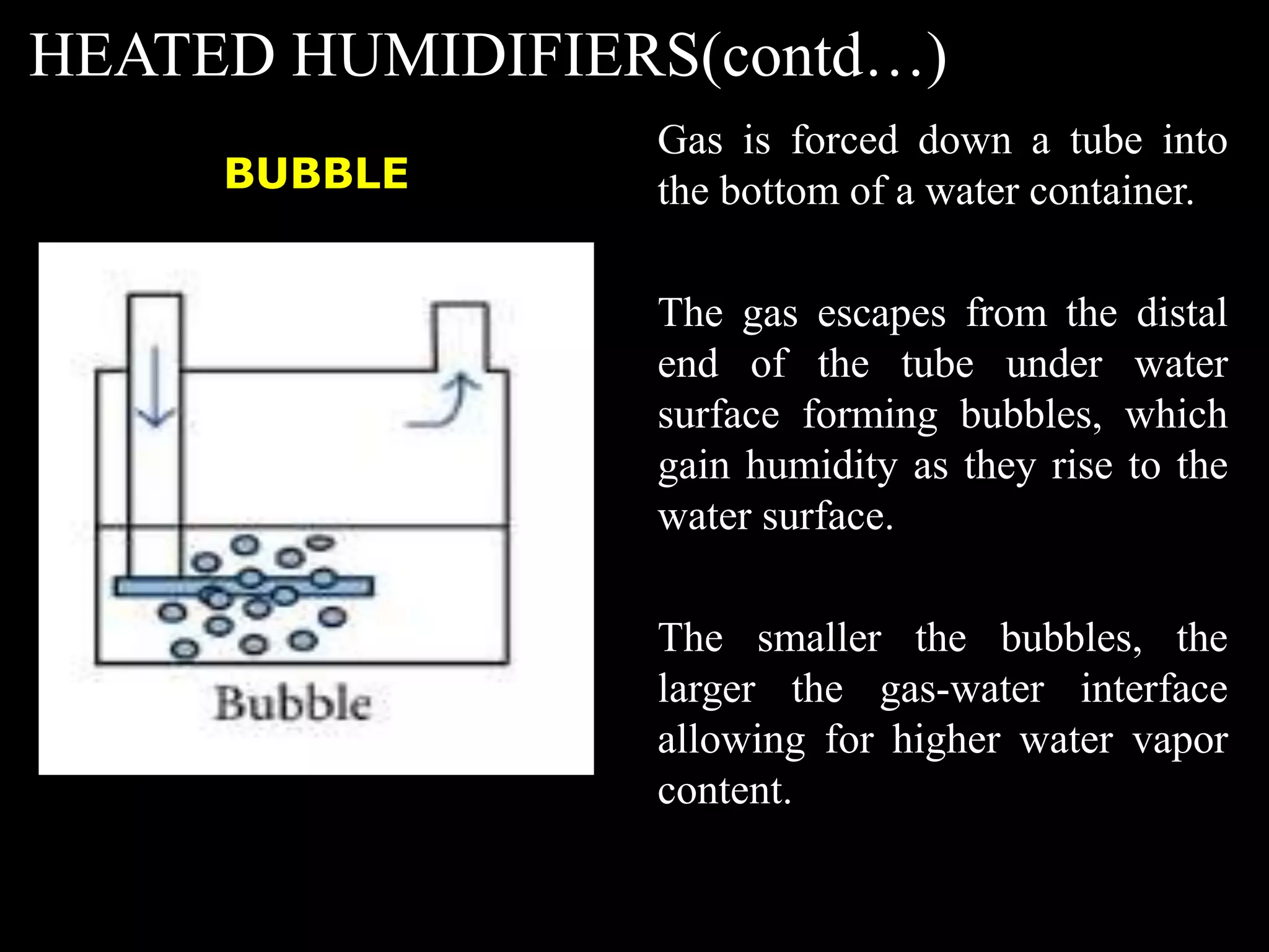 Humidifiers in anaesthesia and critical care | PPTX