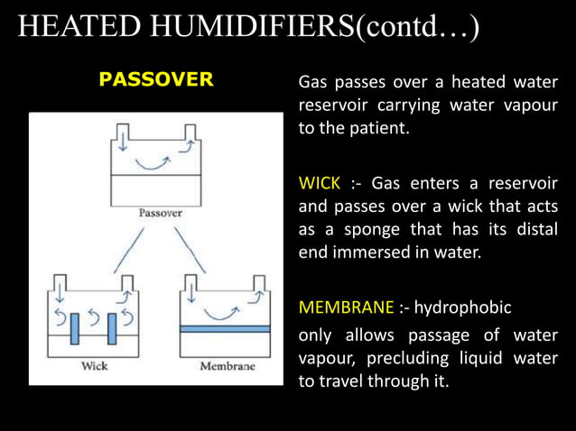 Humidifiers in anaesthesia and critical care | PPTX | Lung and ...