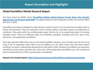 Humidifiers Market PPT: Demand, Trends and Business Opportunities 2023 ...