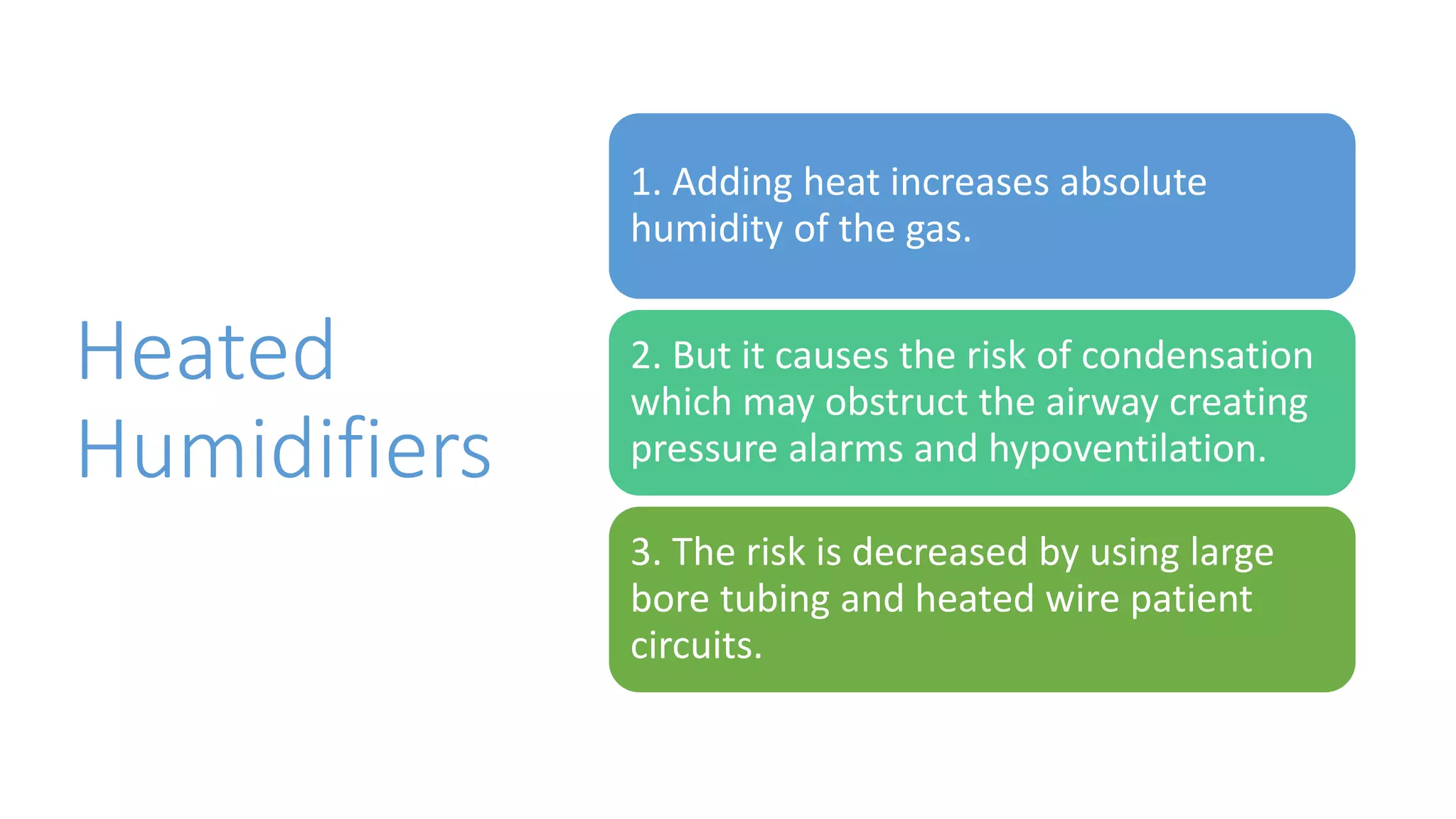 Humidifiers for Ventilators- Uses and Maintenance | PPTX