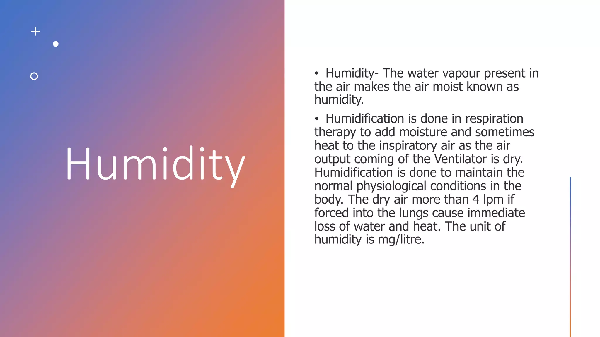 Humidifiers for Ventilators- Uses and Maintenance | PPTX
