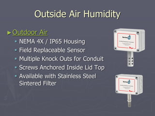 Humidity/ Temperature Transmitters | PDF