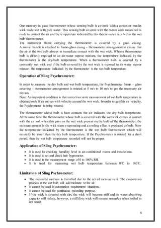Humidity | types of Humidity| measurement of humidity | DOCX