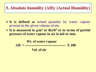 humidity.pptx | Weather | Science