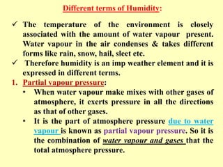 humidity.pptx | Weather | Science