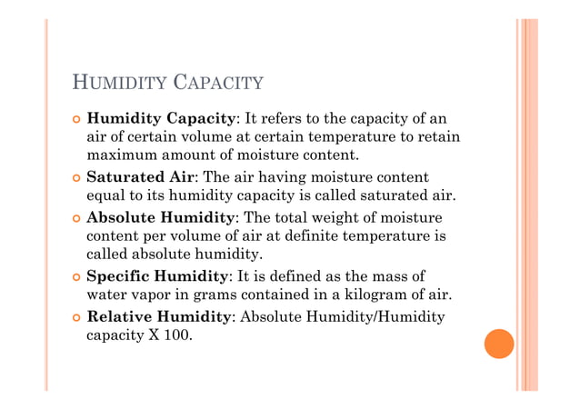 Humidity and Precipitation, Factors controlling distribution of ...
