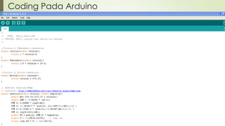 Humidity and temperature sensor using dht11 with arduino | PPT