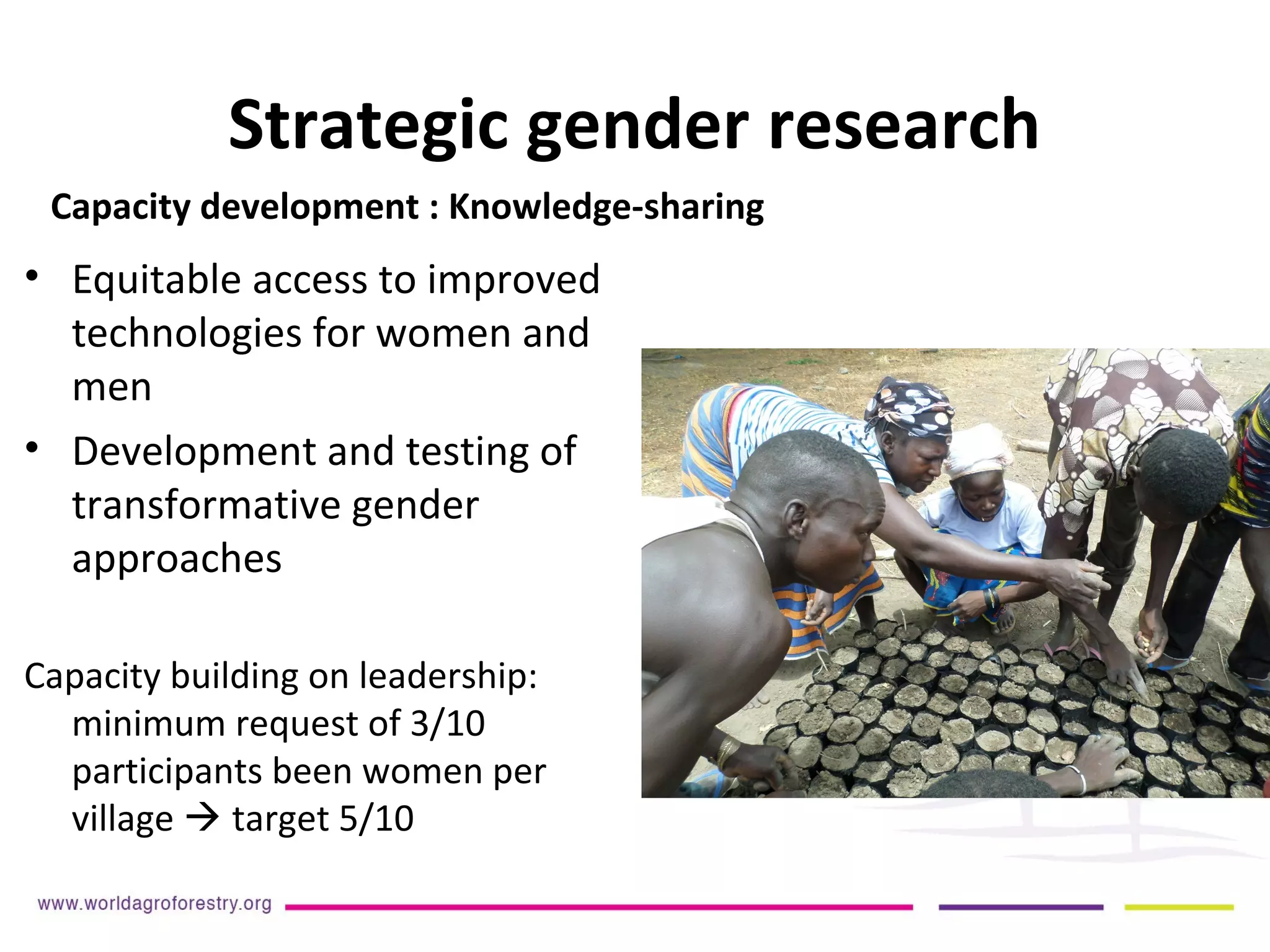 Marketing and management decisions in the dryland systems Does women voice count? by Arinloye et ...