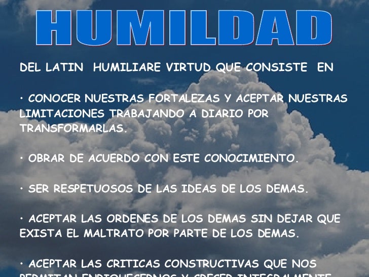 Imagenes con frases de humildad como valor - Imagui