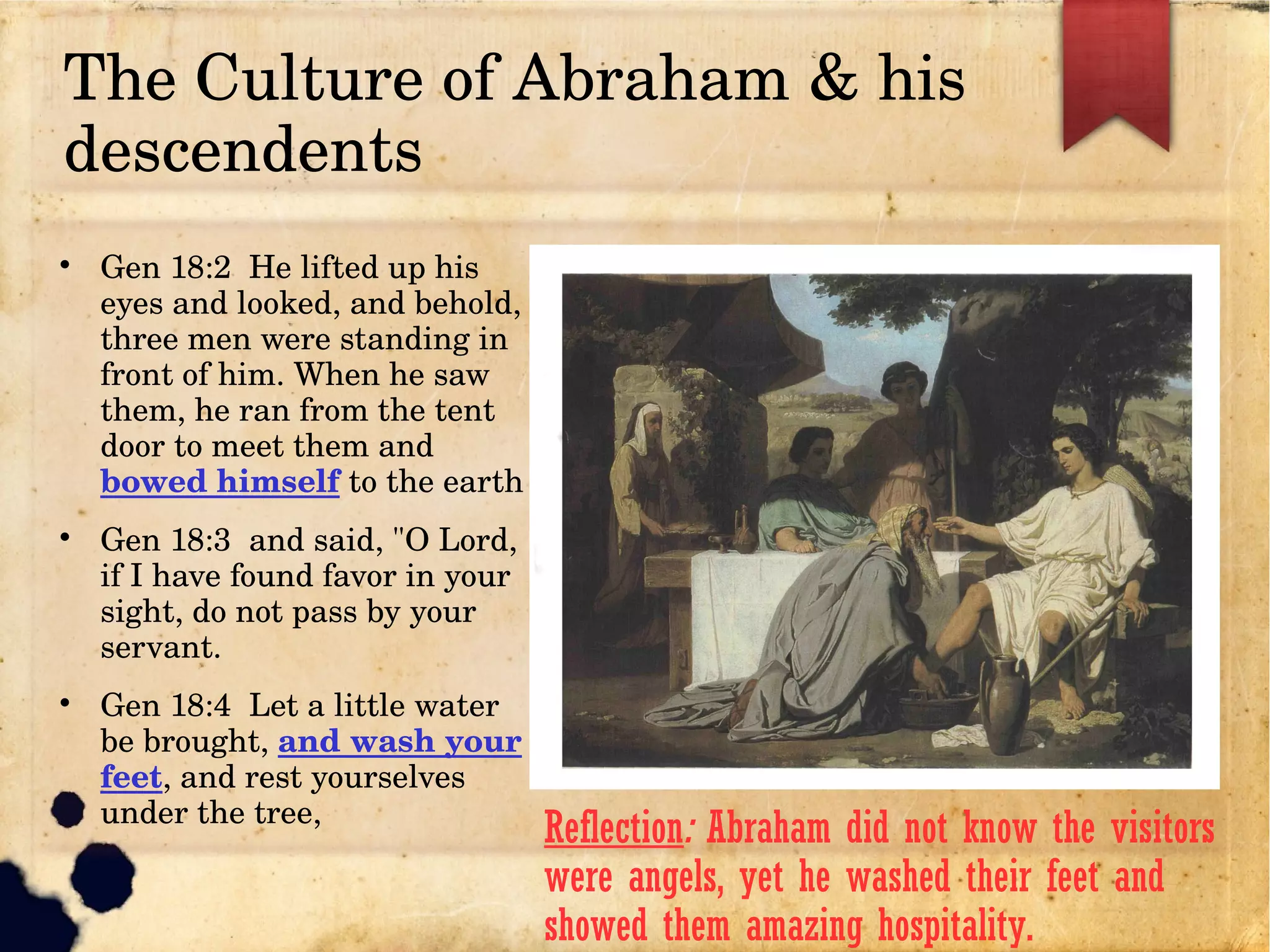 The CULTURE of Humility & Hospitality of Jews & Christians | PPT | Free ...