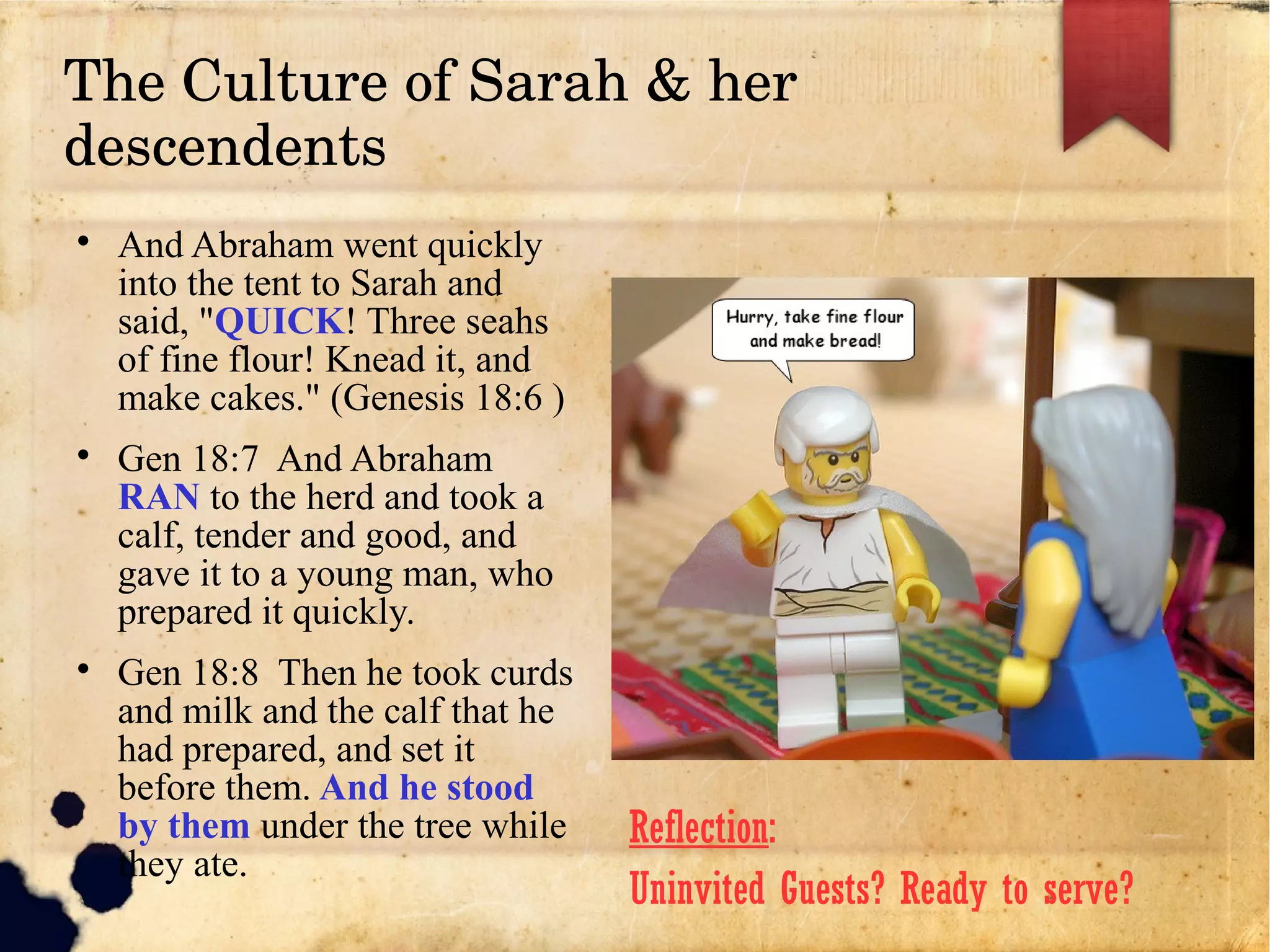 The CULTURE of Humility & Hospitality of Jews & Christians | PPT | Free ...