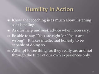 Humility presentation | PPTX