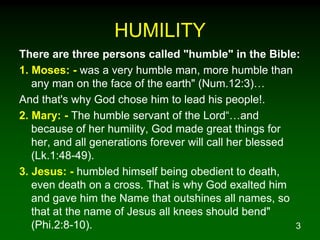 Humilty | PPT
