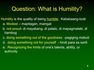 Humilty | PPT