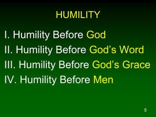 Humilty | PPT