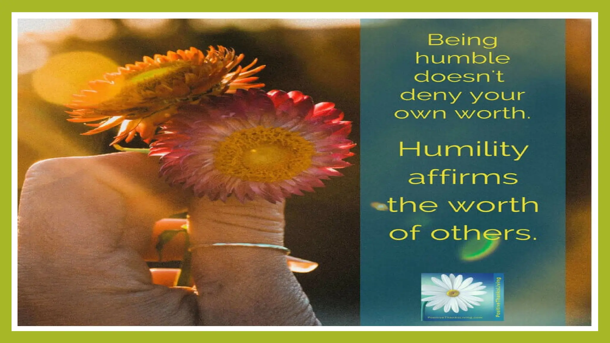 HUMILTY PPT quality to always cherish and keep | PPTX