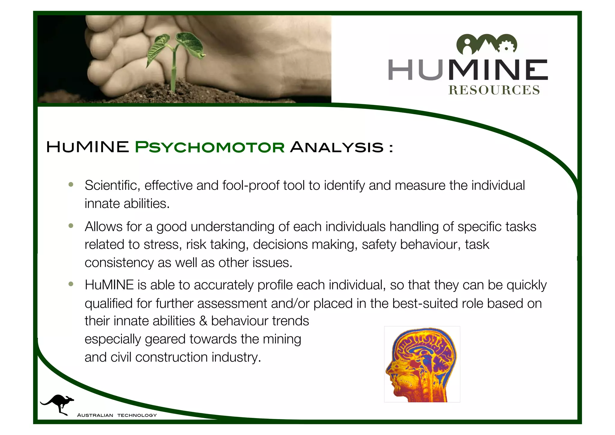 HuMINE Brownfield Solution | PDF | Business | Business and Finance