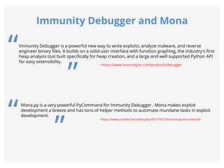 Exploit development 101 - Part 1 - Null Singapore | PPT