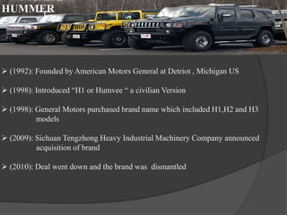 Hummer acquisition | PPT