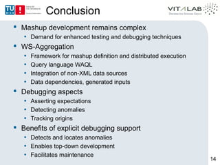 A Step-By-Step Debugging Technique To Facilitate Mashup Development and ...