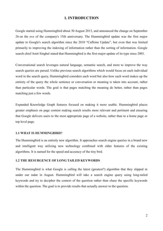 Humming bird doc (1) | PDF