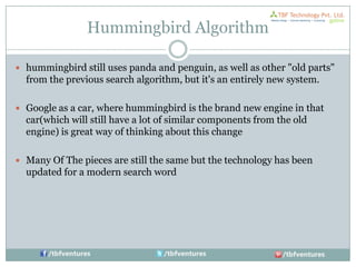 Google Hummingbird SEO Tips Update | PPT