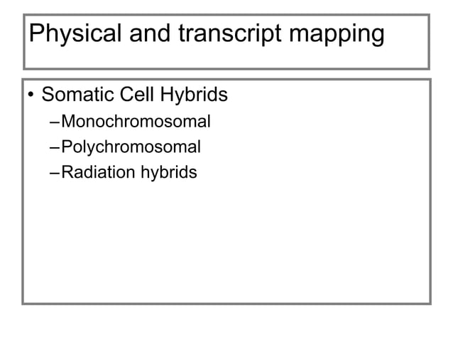 Genetic mapping.ppt