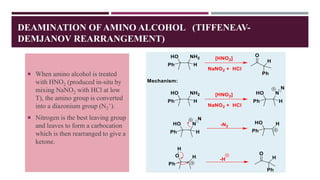 Pinacol pinacolone rearrangement ppt. | PPTX