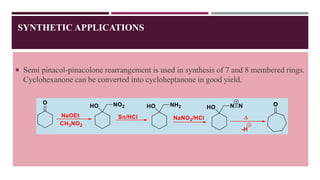 Pinacol pinacolone rearrangement ppt. | PPT