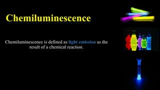 Chemiluminescence of Luminol | PPTX