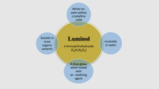 Chemiluminescence of Luminol | PPTX
