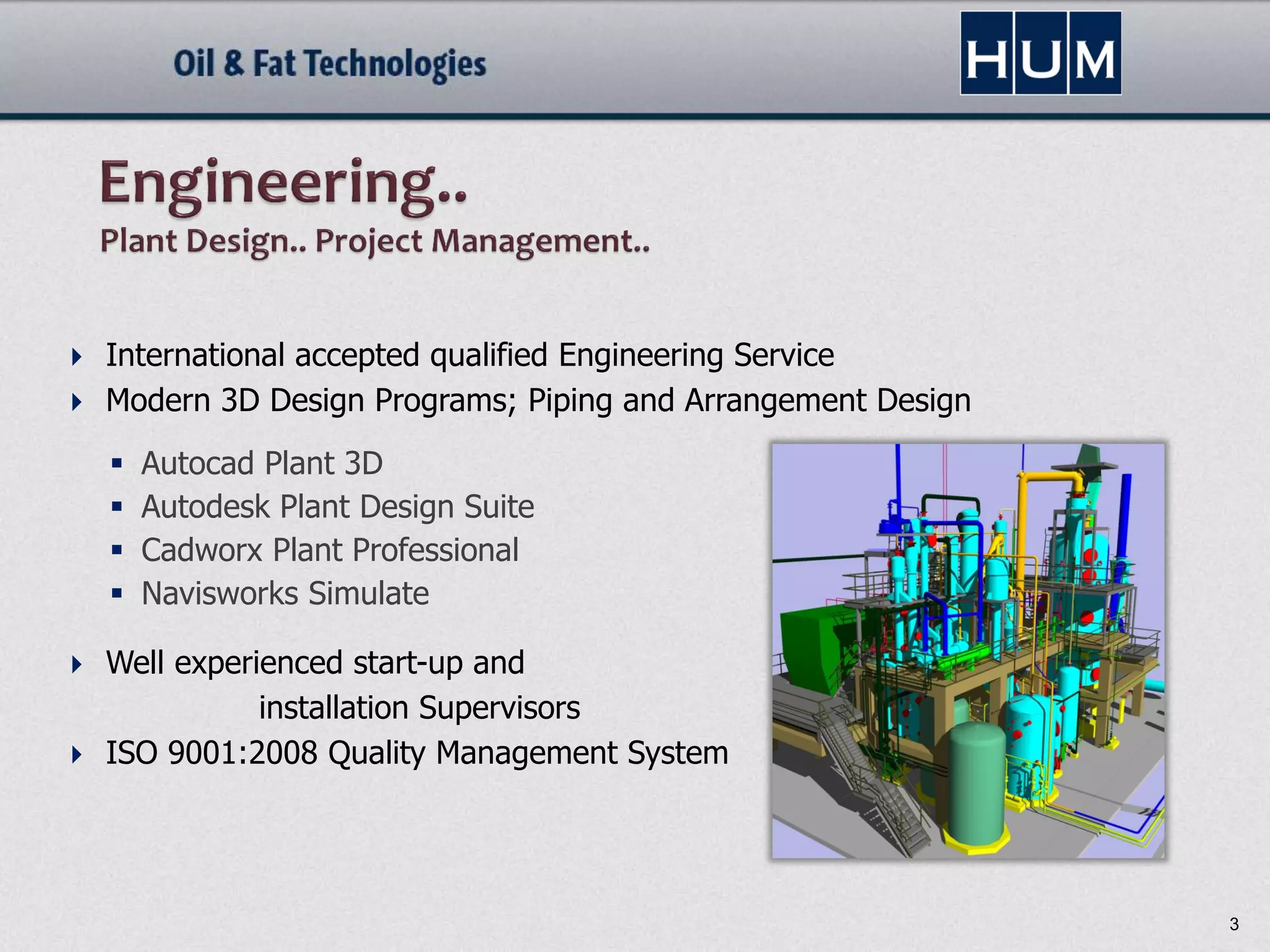 HUM Oil & Fat Technologies | PDF | Home Appliances | Home & Garden