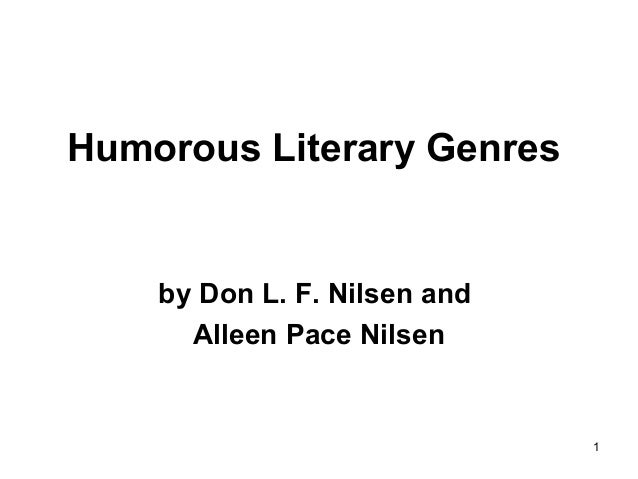 Humorous Literary Genres humorous-literary-genres