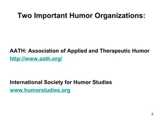 Sociology and Humor | PPT