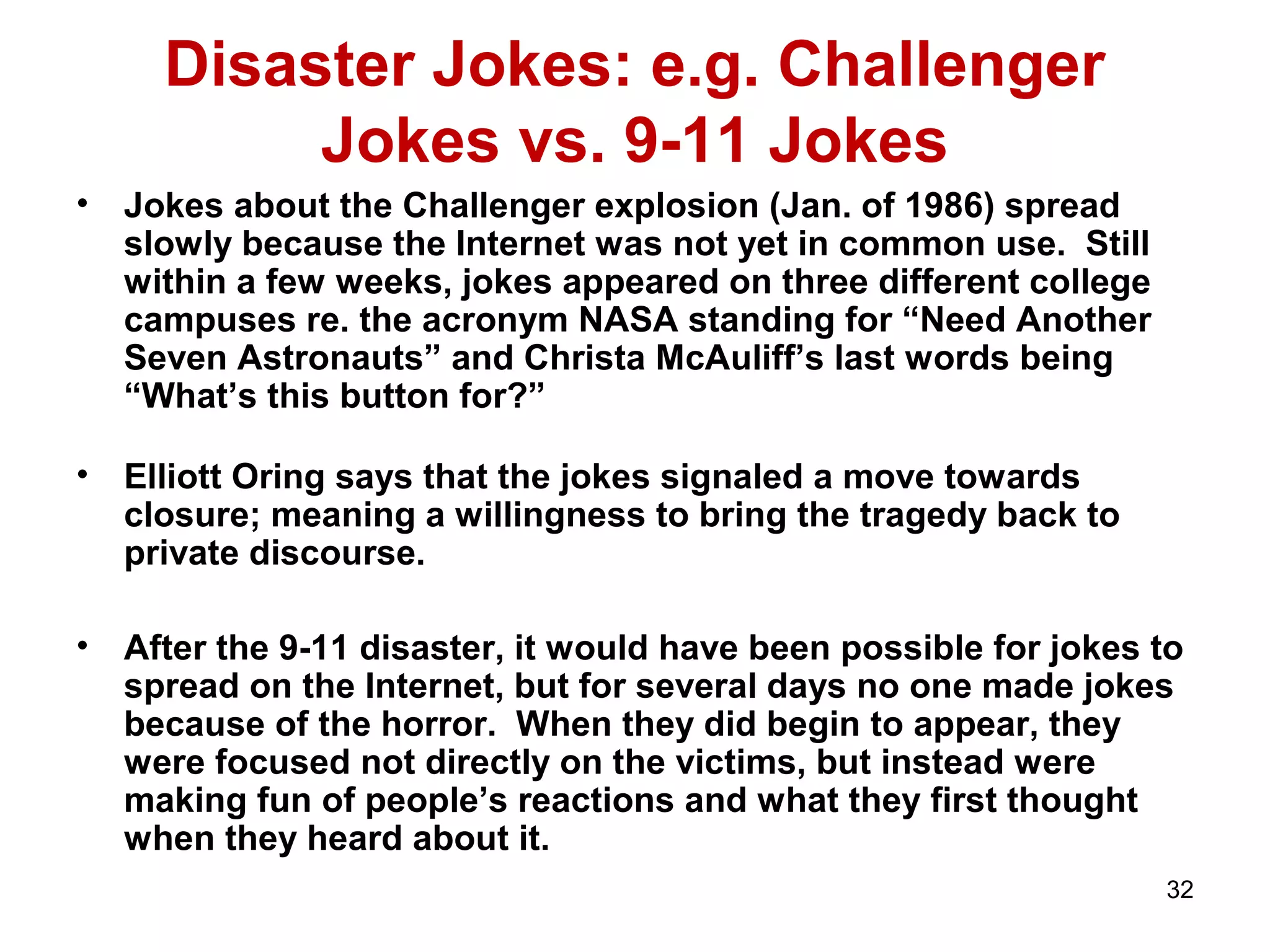 Sociology and Humor | PPT