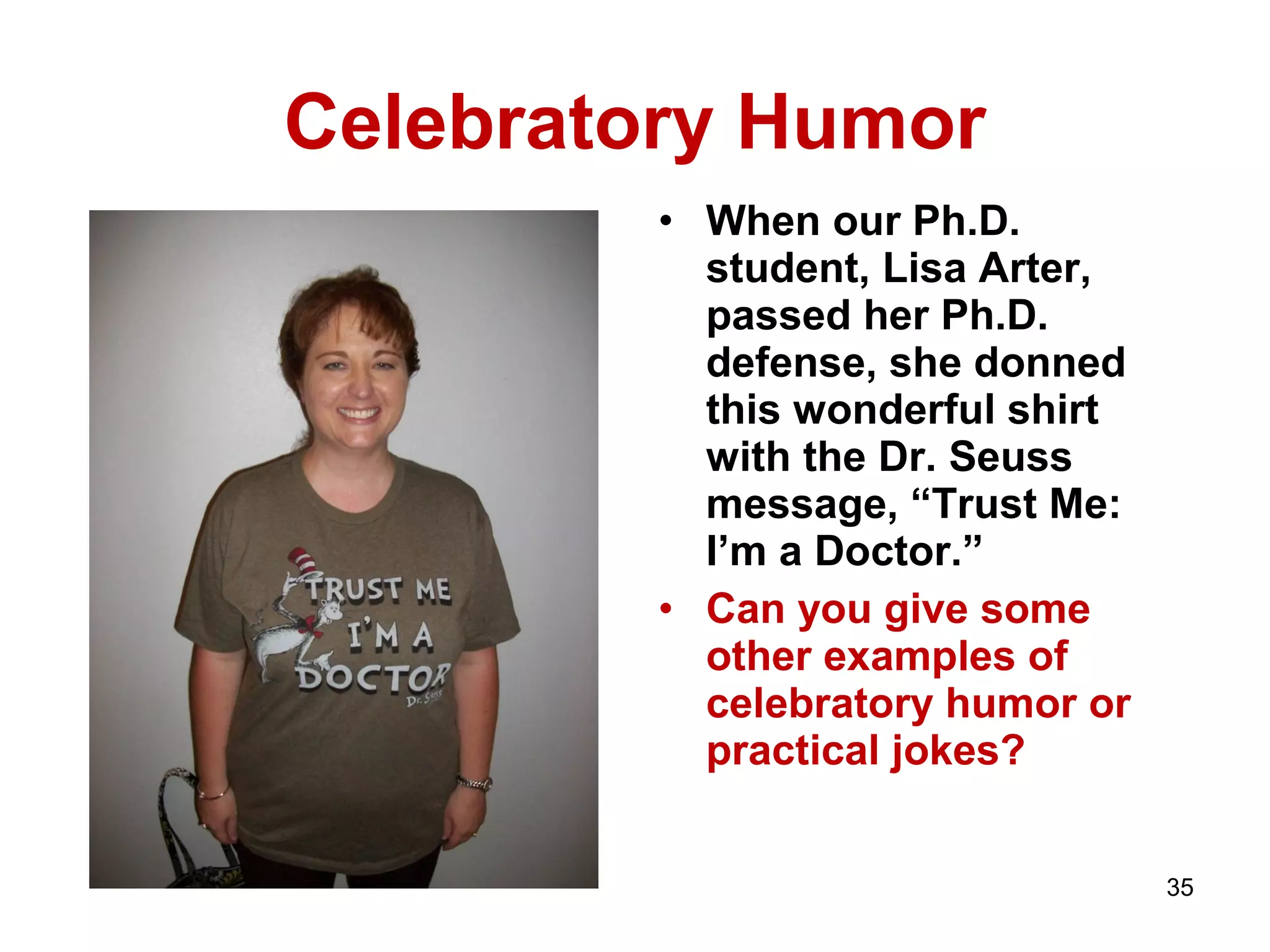 Sociology and Humor | PPT