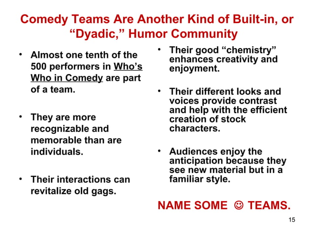 Sociology and Humor | PPT