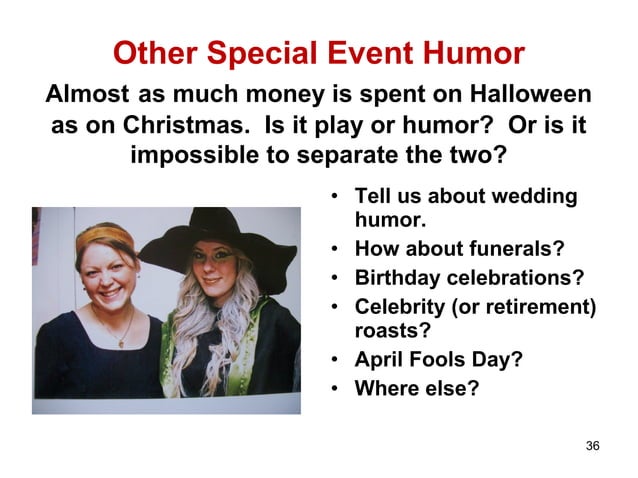 Sociology and Humor | PPT