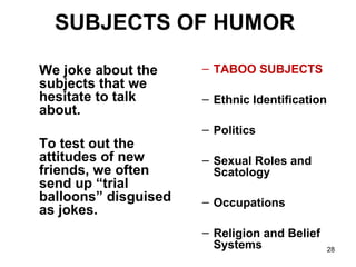 Humor Theories
