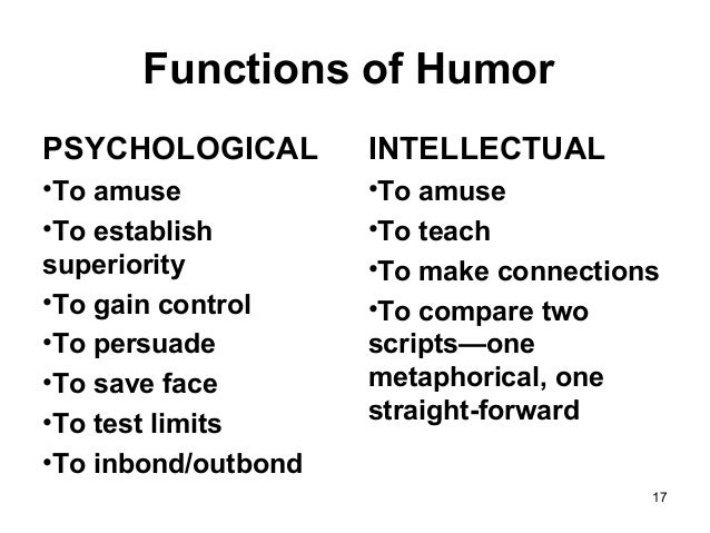 Humor Theories