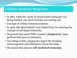 Humoral and cellular immunity | PPTX
