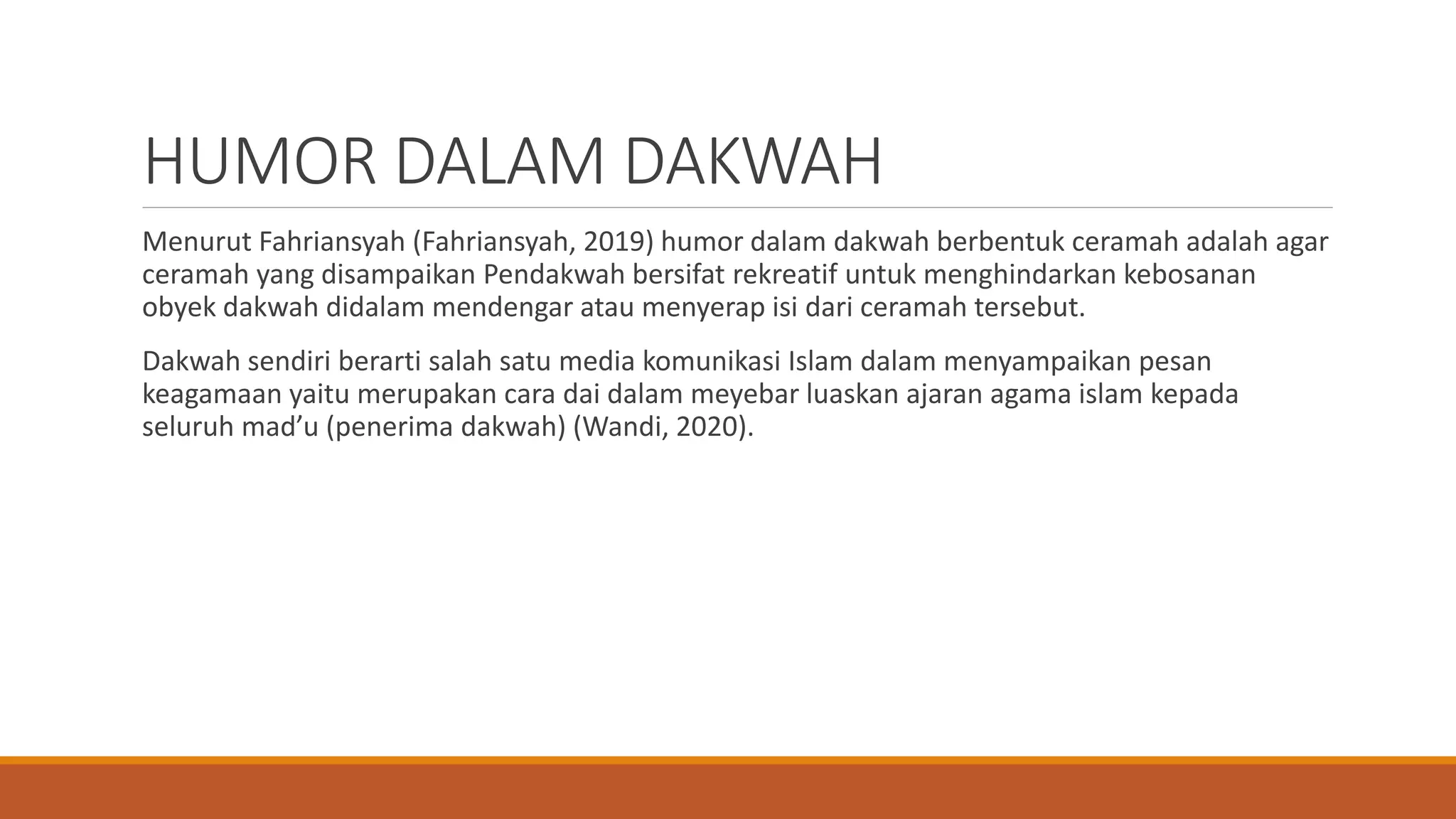 HUMOR DALAM DAKWAH PADA MASYARAKAT MULTIKULTURAL KOTA MEDAN.pptx