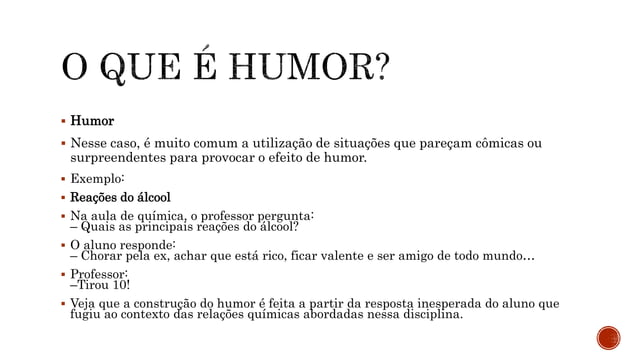 Humor e ironia | PPTX