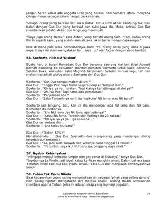 Humor gusdur lengkap | PDF