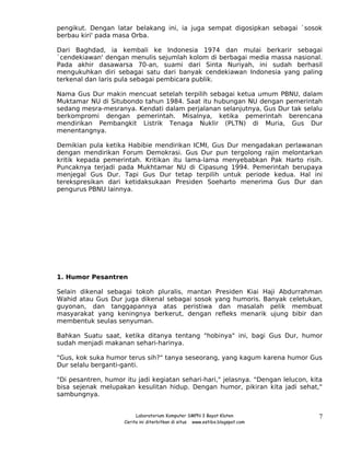 Humor gusdur lengkap | PDF