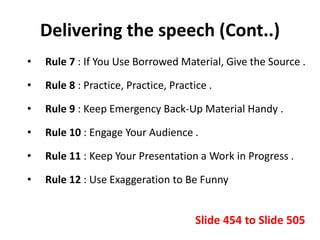 Public Speaking Funny